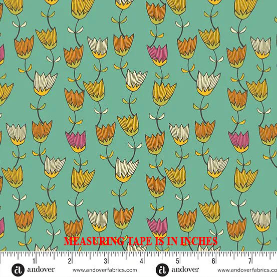 Patchwork Fabric Winged Garden A1070T